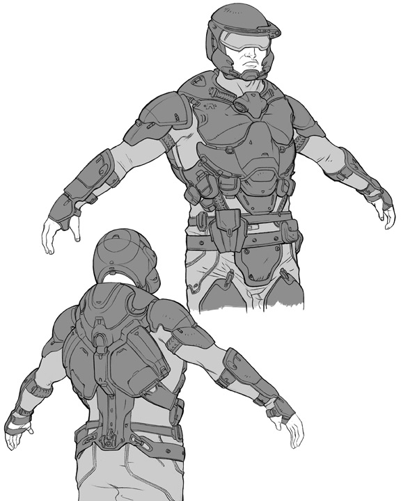 Quake 4 Concept Artwork