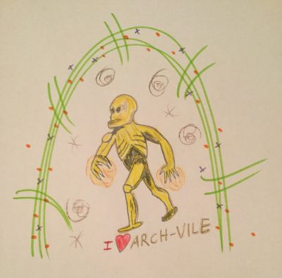 arch-vile_artwork | Quake Haus